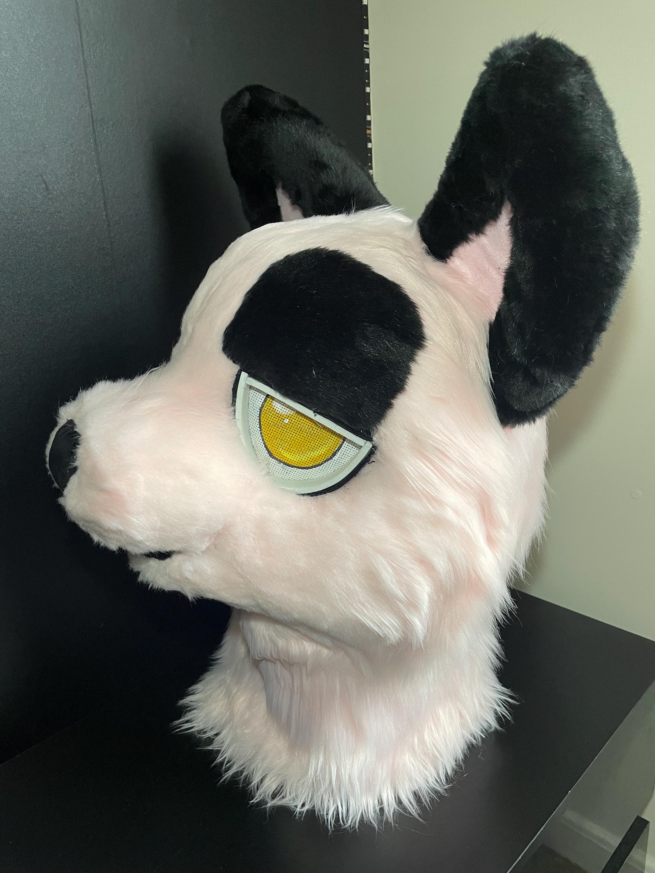 Starter Pink Fox Fursuit (head + Tail + Paws) - Etsy