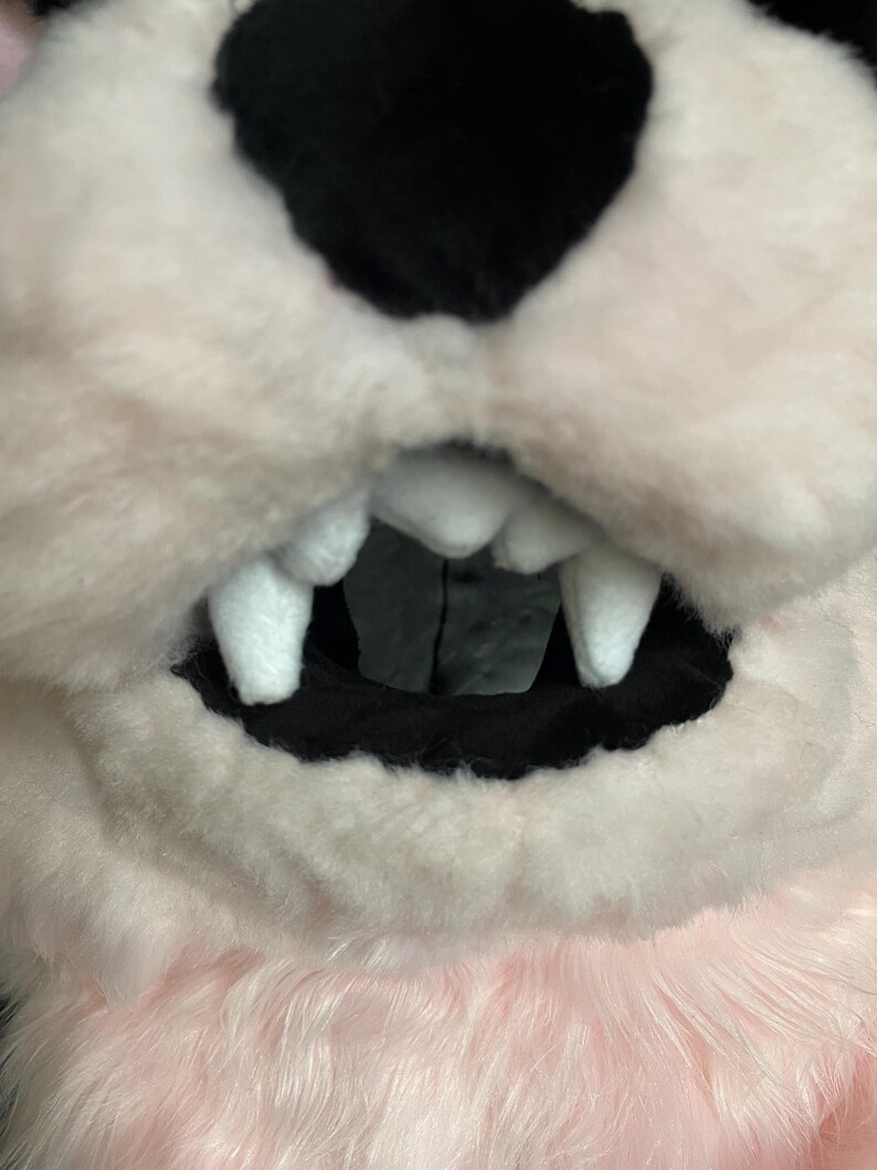 Starter Pink Fox Fursuit (head + Tail + Paws) - Etsy