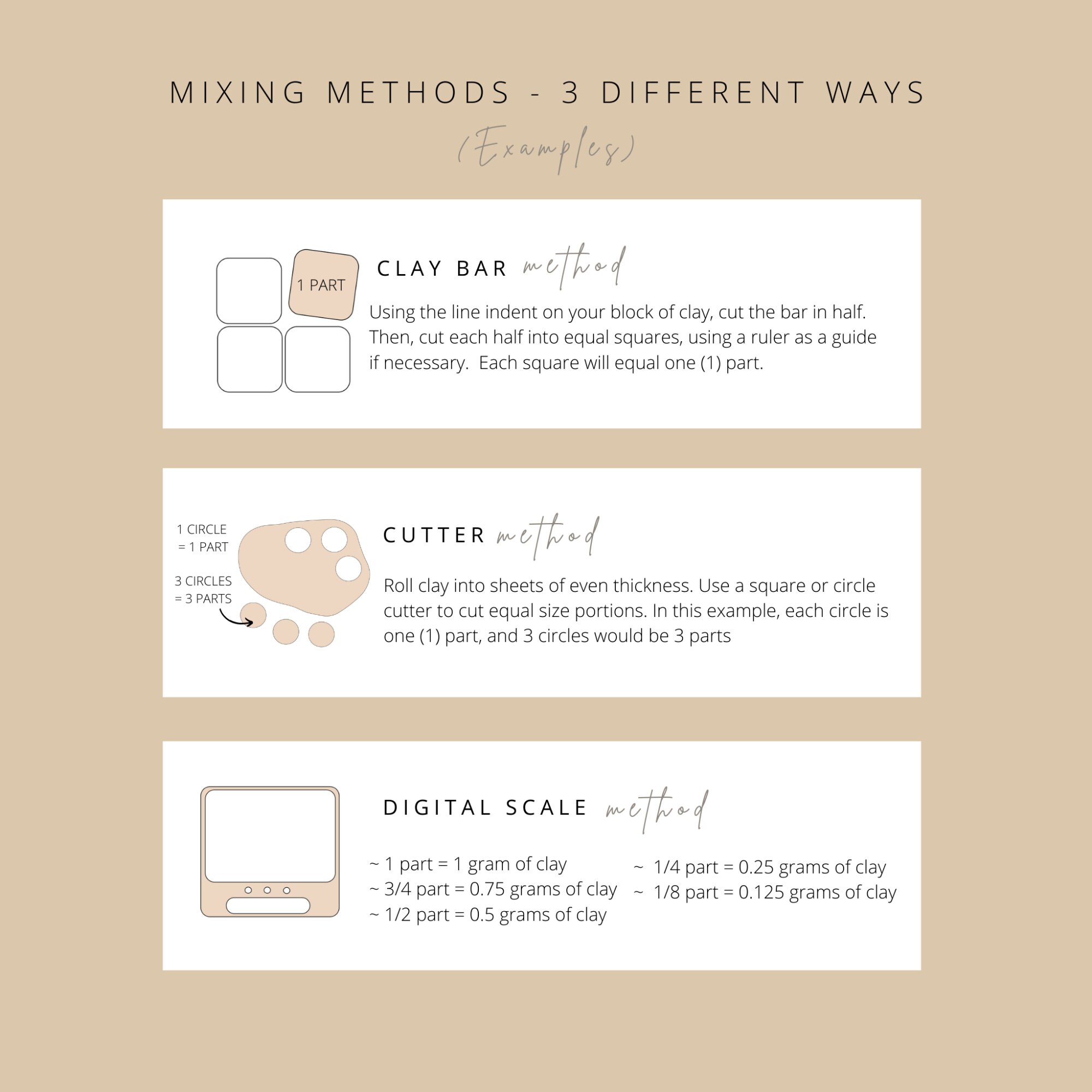 Sculpting & Forming Woodland Sunshine Polymer Clay Colour Mixing FIMO ...