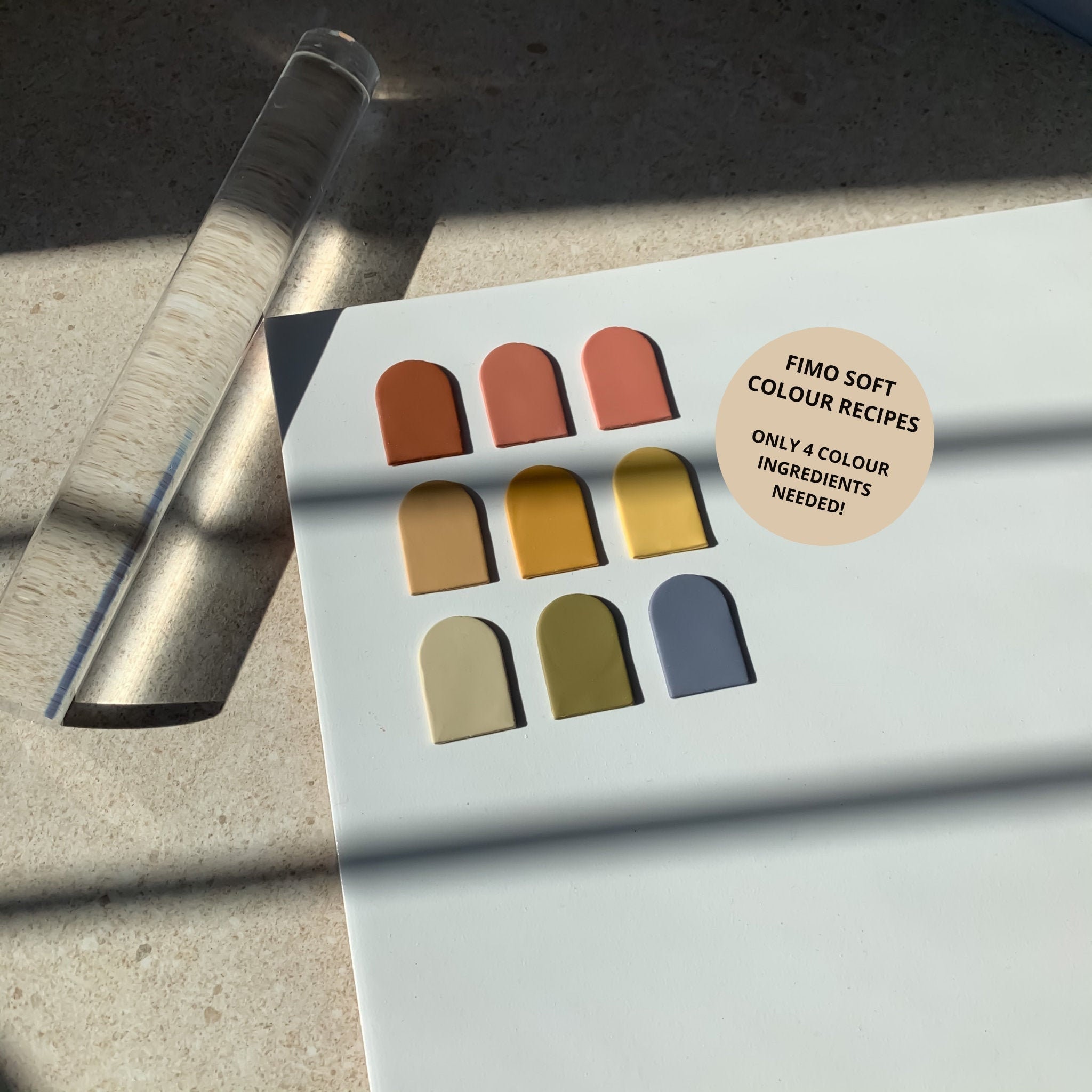 Sculpting & Forming Woodland Sunshine Polymer Clay Colour Mixing FIMO ...