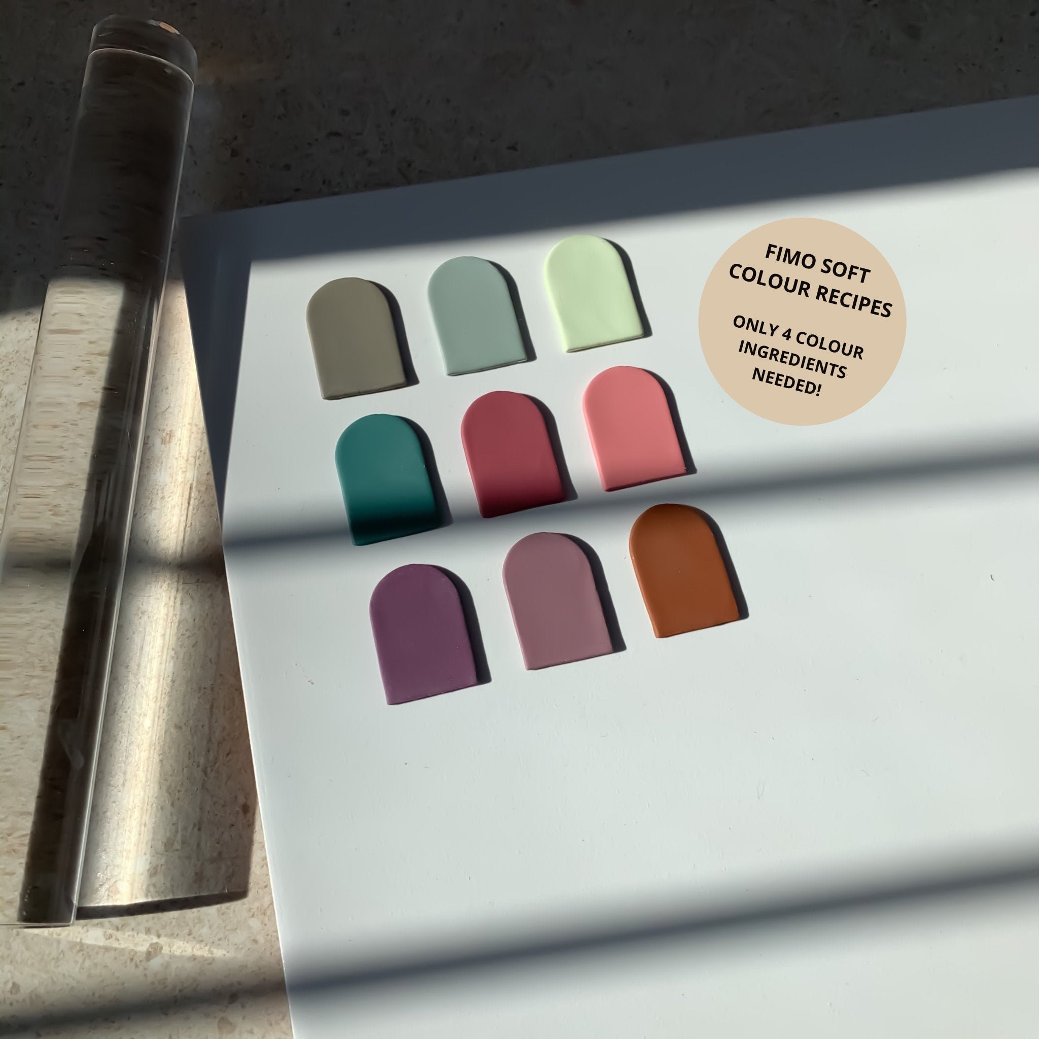 Sculpting & Forming Woodland Sunshine Polymer Clay Colour Mixing FIMO ...