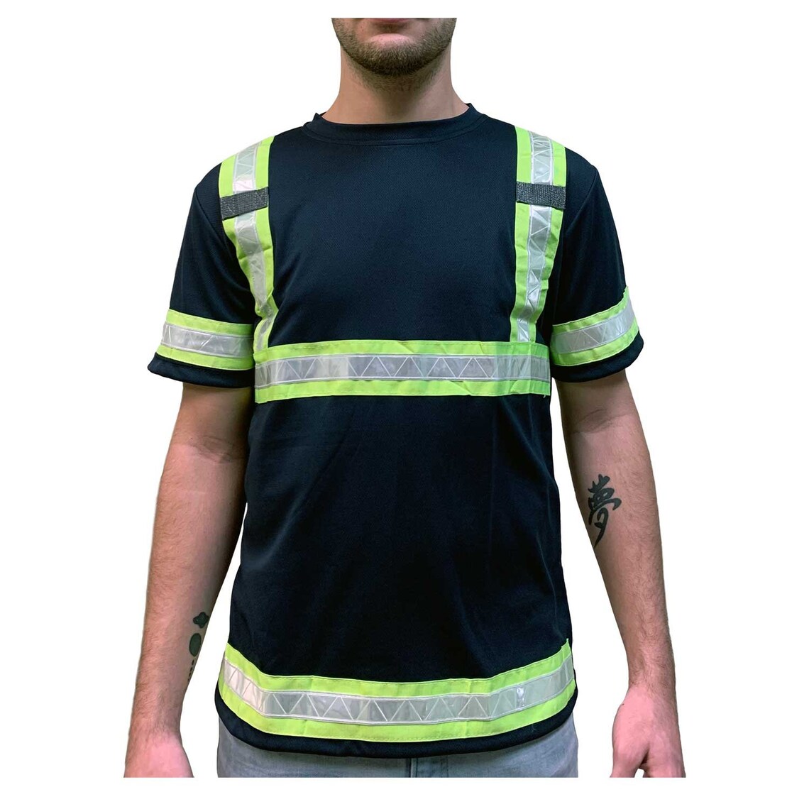 Men's ANSI Class 3 High Visibility Reflective Safety Work Shirt - Etsy