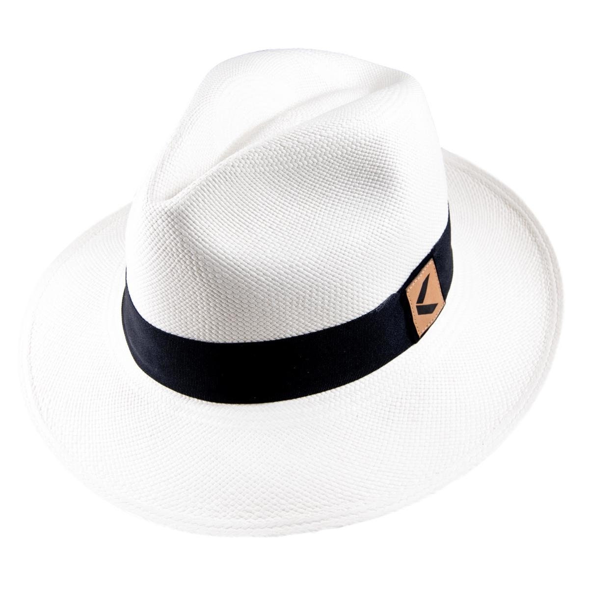 Toquilla Straw Panama Hat Ecuador Handwoven - Fedora Style With Gift ...
