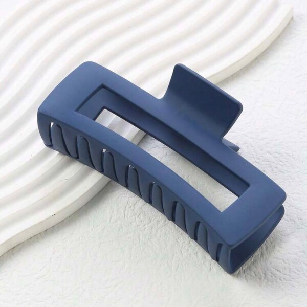 Navy Blue Hair Clip - Etsy