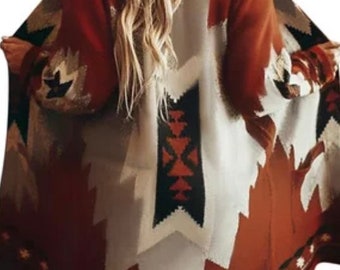 Aztec Cardigan - Etsy