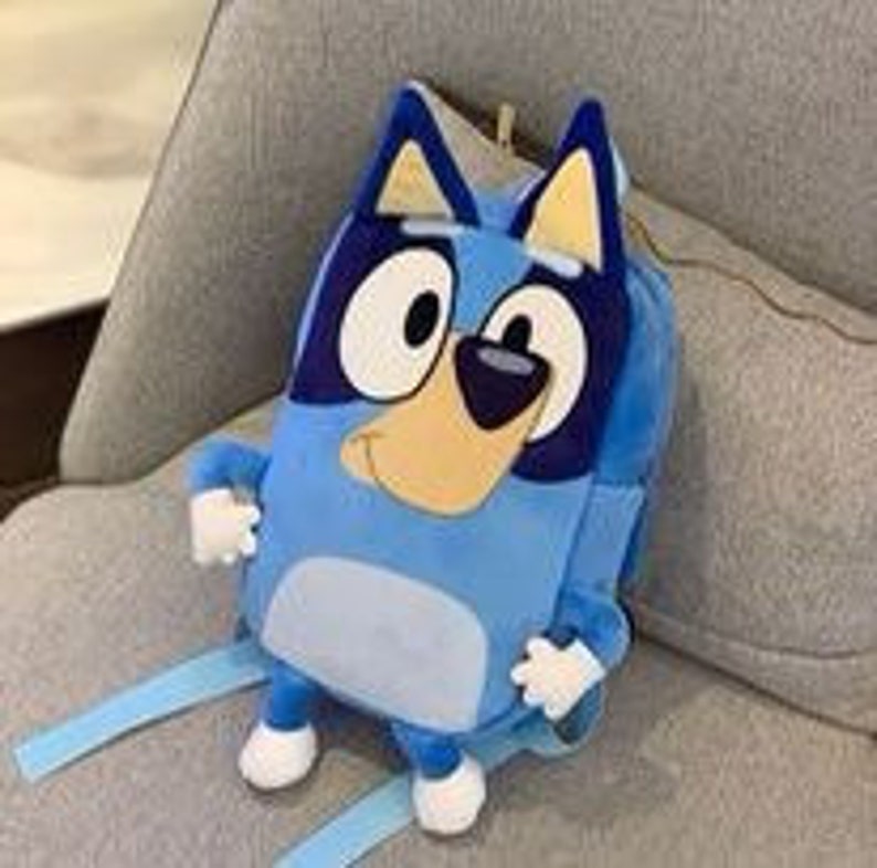 Character Backpacks Bingo Bluey - Etsy Character Backpacks Bingo Bluey - Etsy