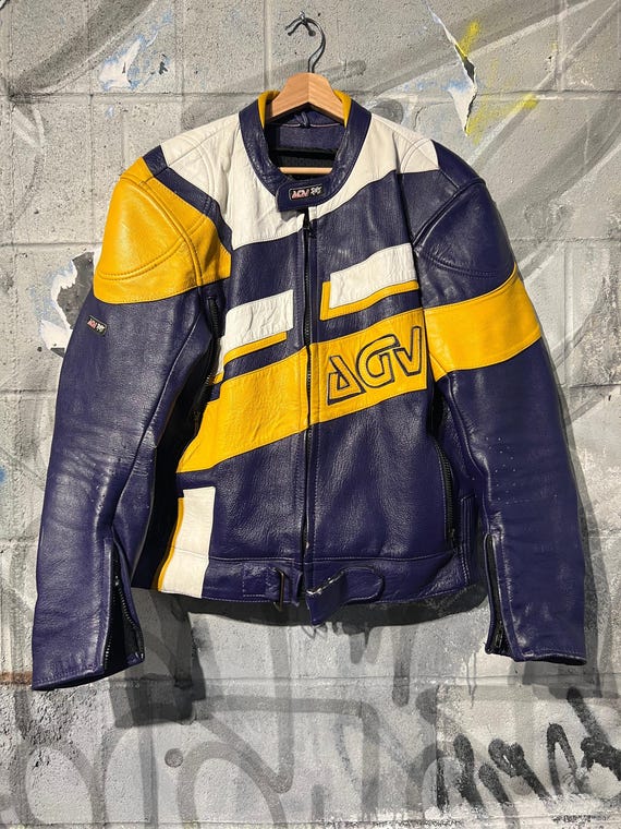 AGV Moto Leather Jacket - Gem