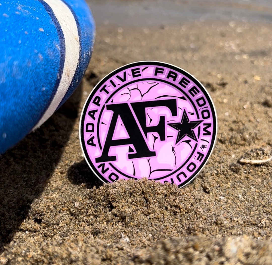 AFF X AM Sticker, Adaptive Freedom Foundation Collab Sticker, Brain ...