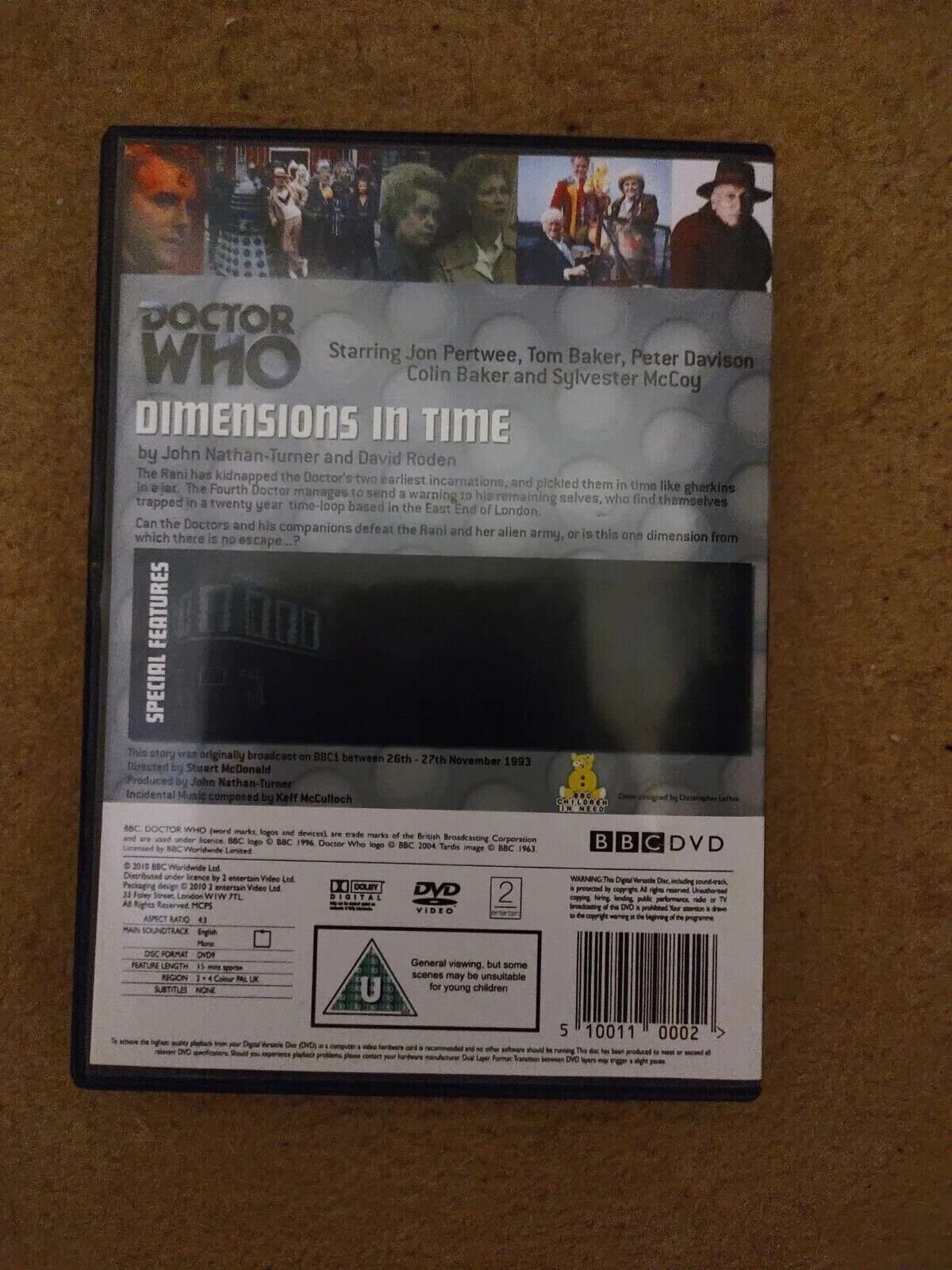 Doctor Who Dimensions in Time Custom Recon Dvd - Etsy UK