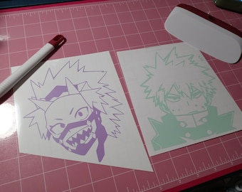 My Hero Academia Wall Stickers - Etsy