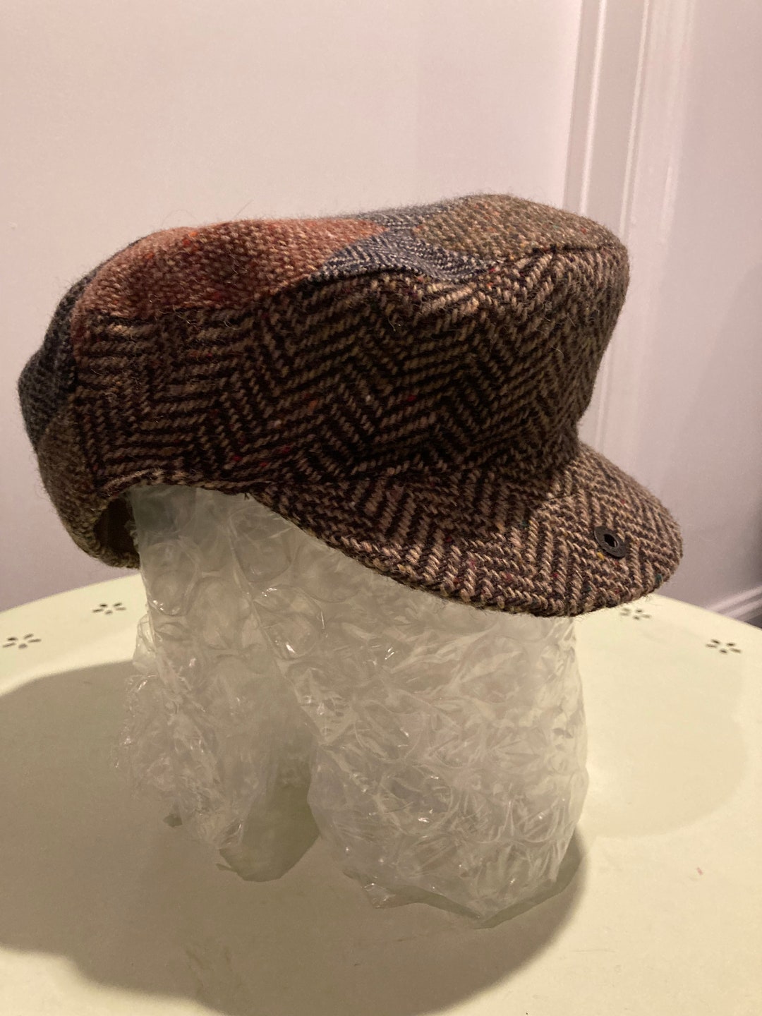 Doogan Irish Plaid Wool Cap - Etsy