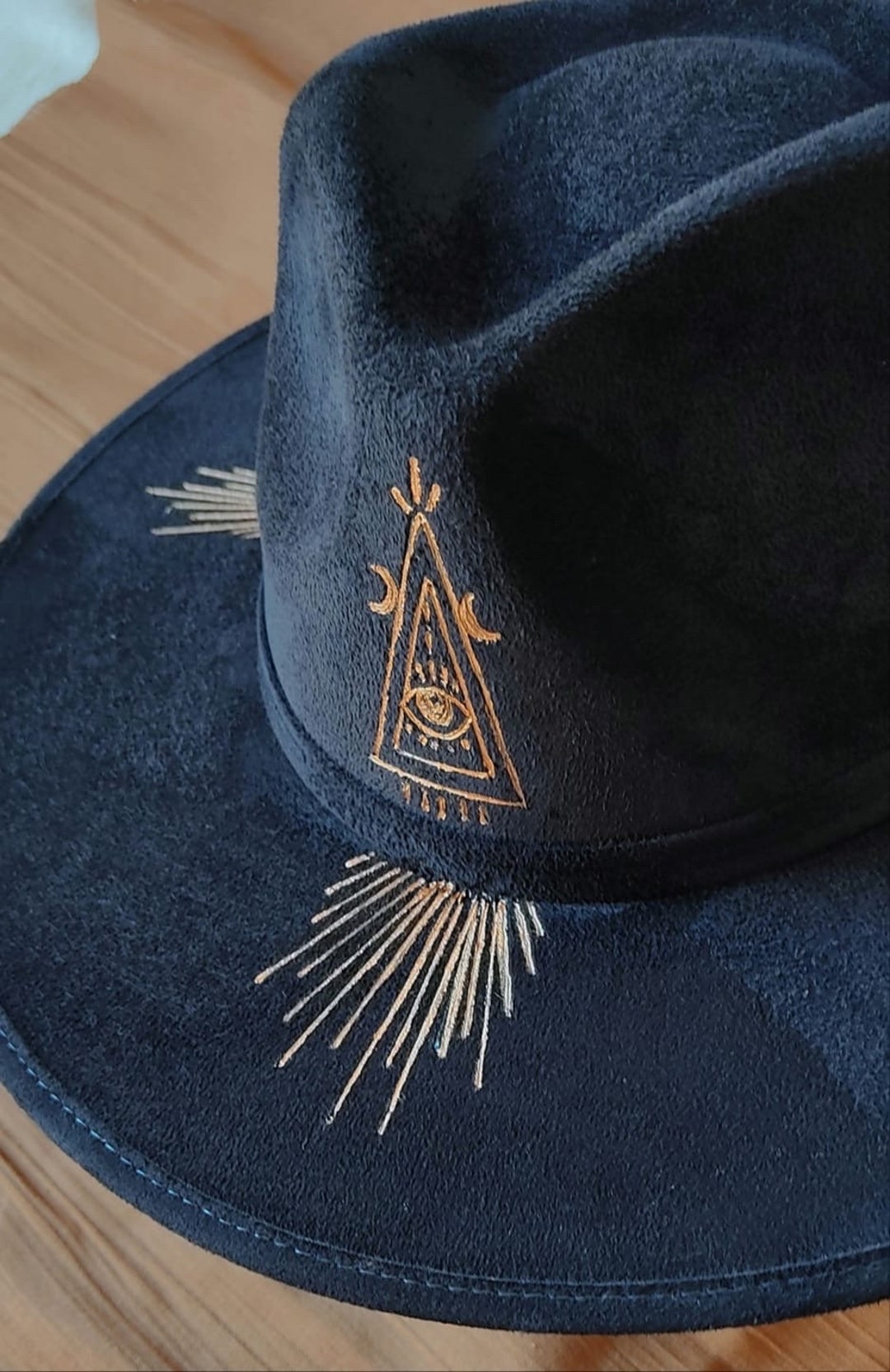 Black Alchemy Fedora - Etsy