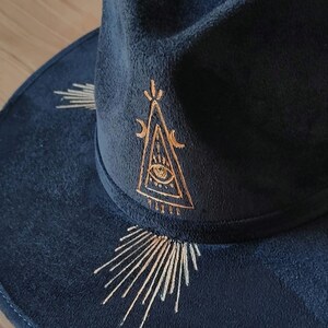 Black Alchemy Fedora - Etsy