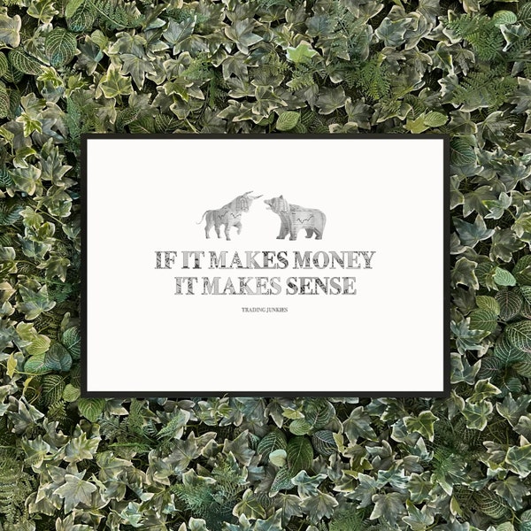 Trading Poster - Etsy