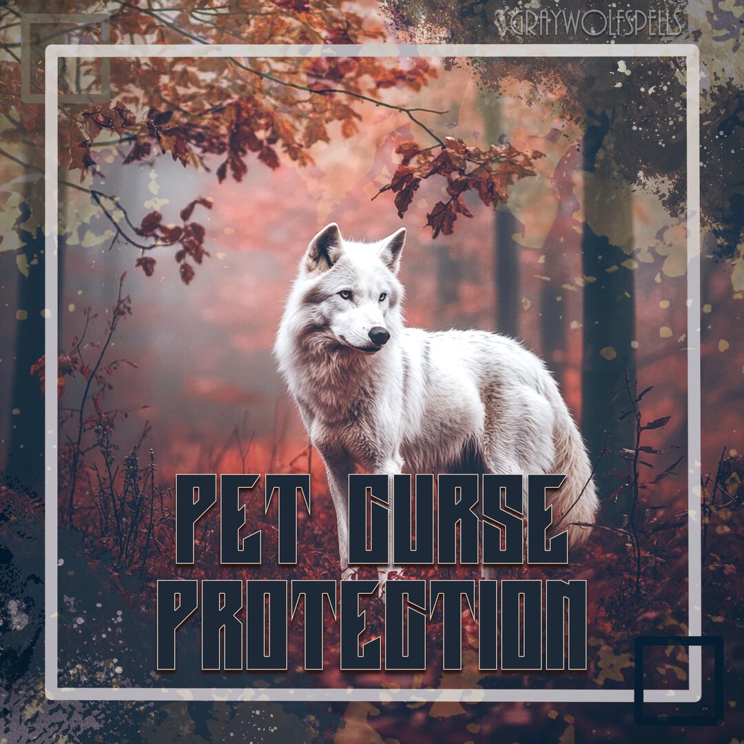 Pet Curse Protection Bundle // Curse Removal, Protection, Energy ...