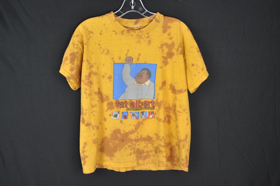 Y2K Fat Albert Cartoon Tee - Medium | Vintage Tie Dye T-shirt | Fat ...