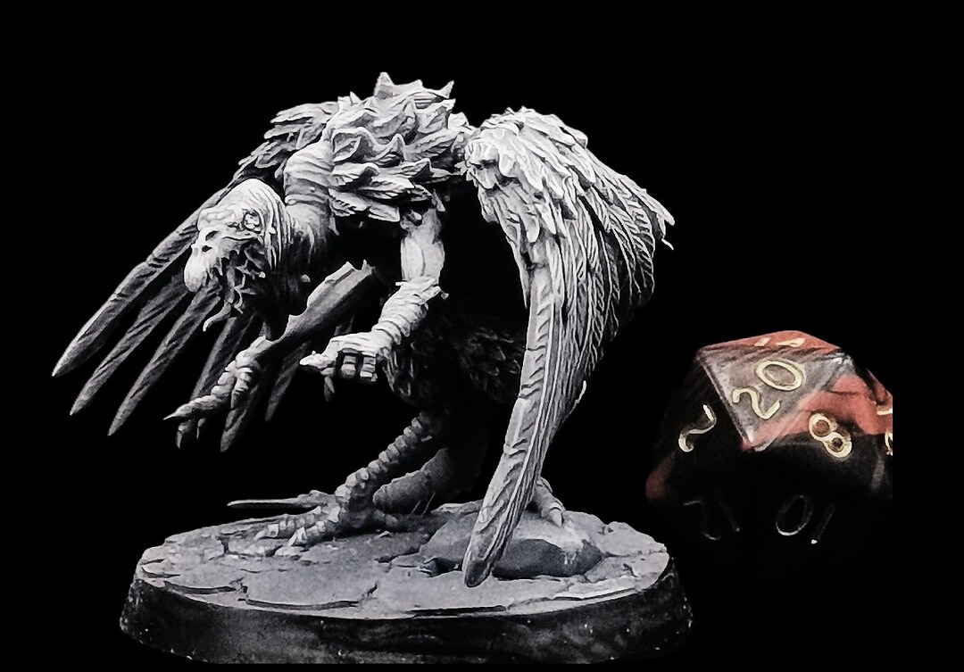 Vulture Demon RPG Miniatures UK / Ultra HD 4K Resolution / Extreme ...