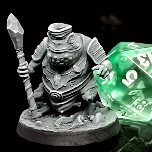Toad Folk RPG Miniatures UK Ultra HD 4K Tough Resin D&D Dungeons and ...