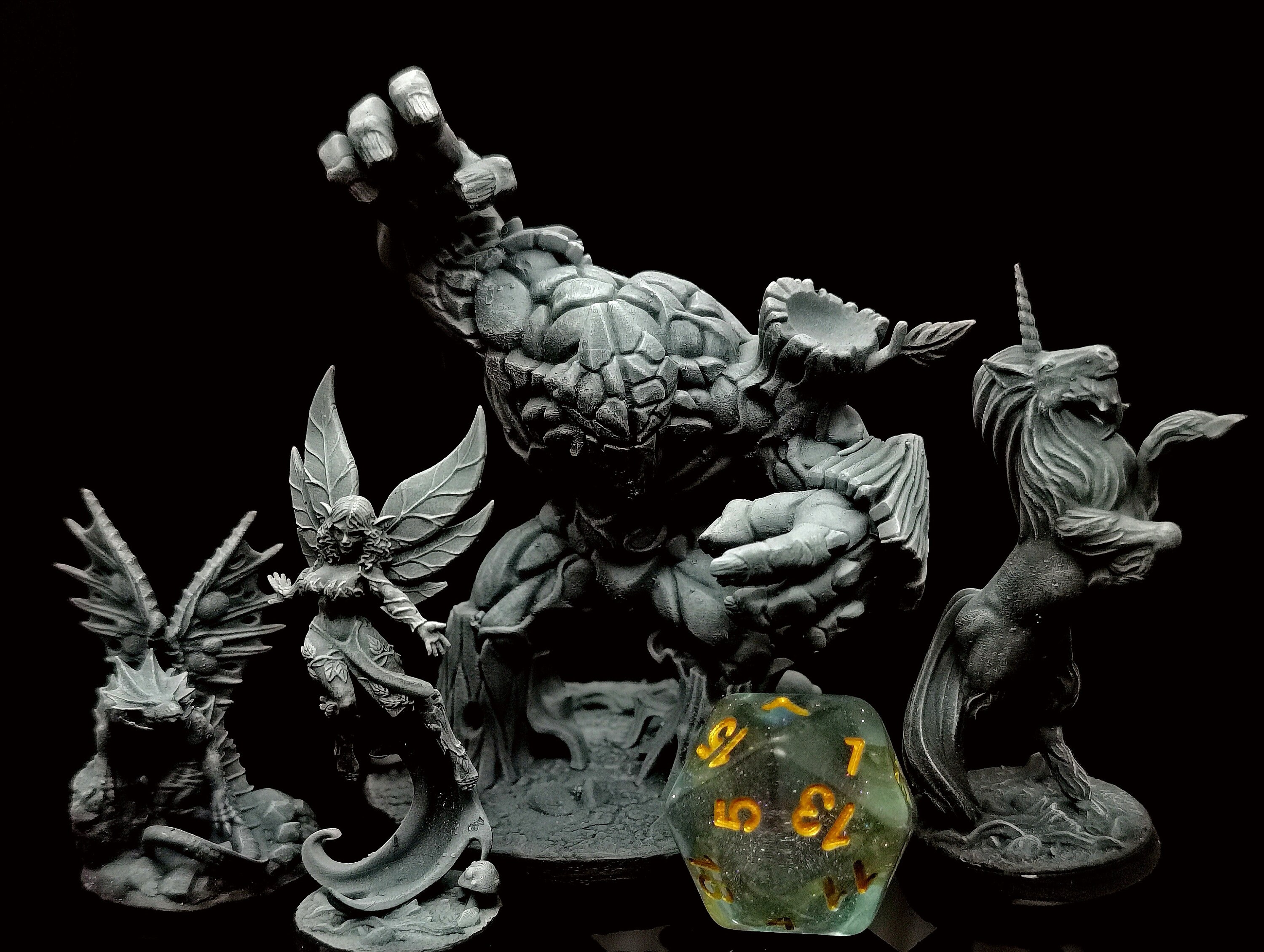 Fey Creatures / RPG Miniatures UK / Ultra HD 4K Resolution | Etsy