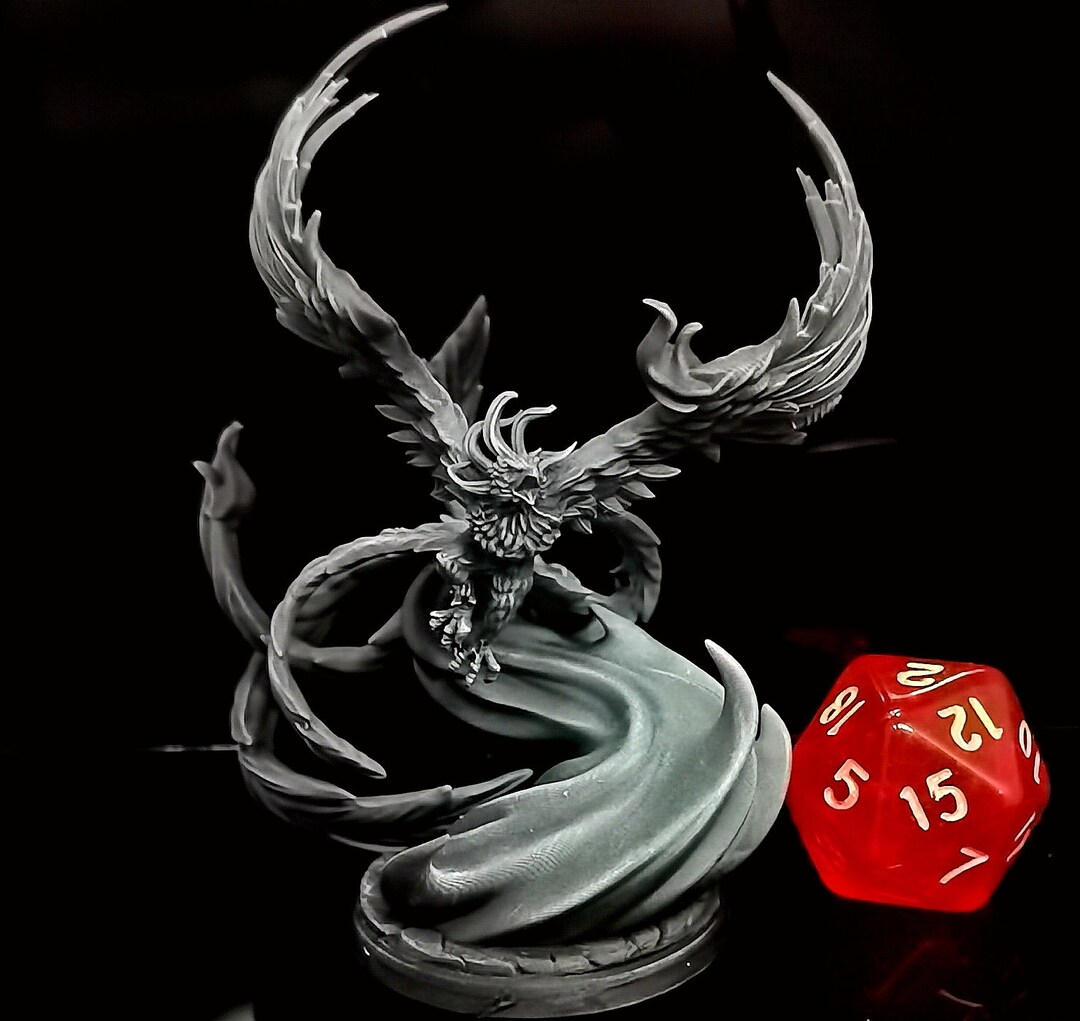 The Phoenix by Cast and Play 4K Ultra HD Handpainted Miniature / Primed ...