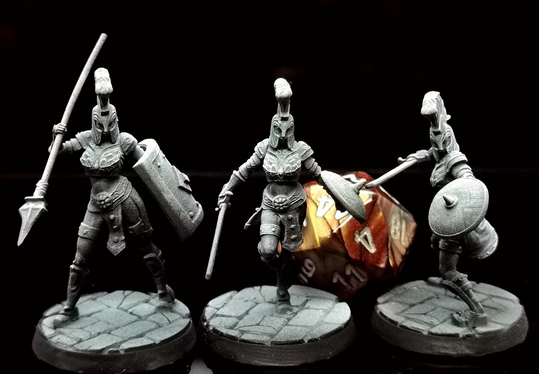 Female Human Gladiators Rpg Miniatures Uk Ultra Hd 4k Resolution Tough ...