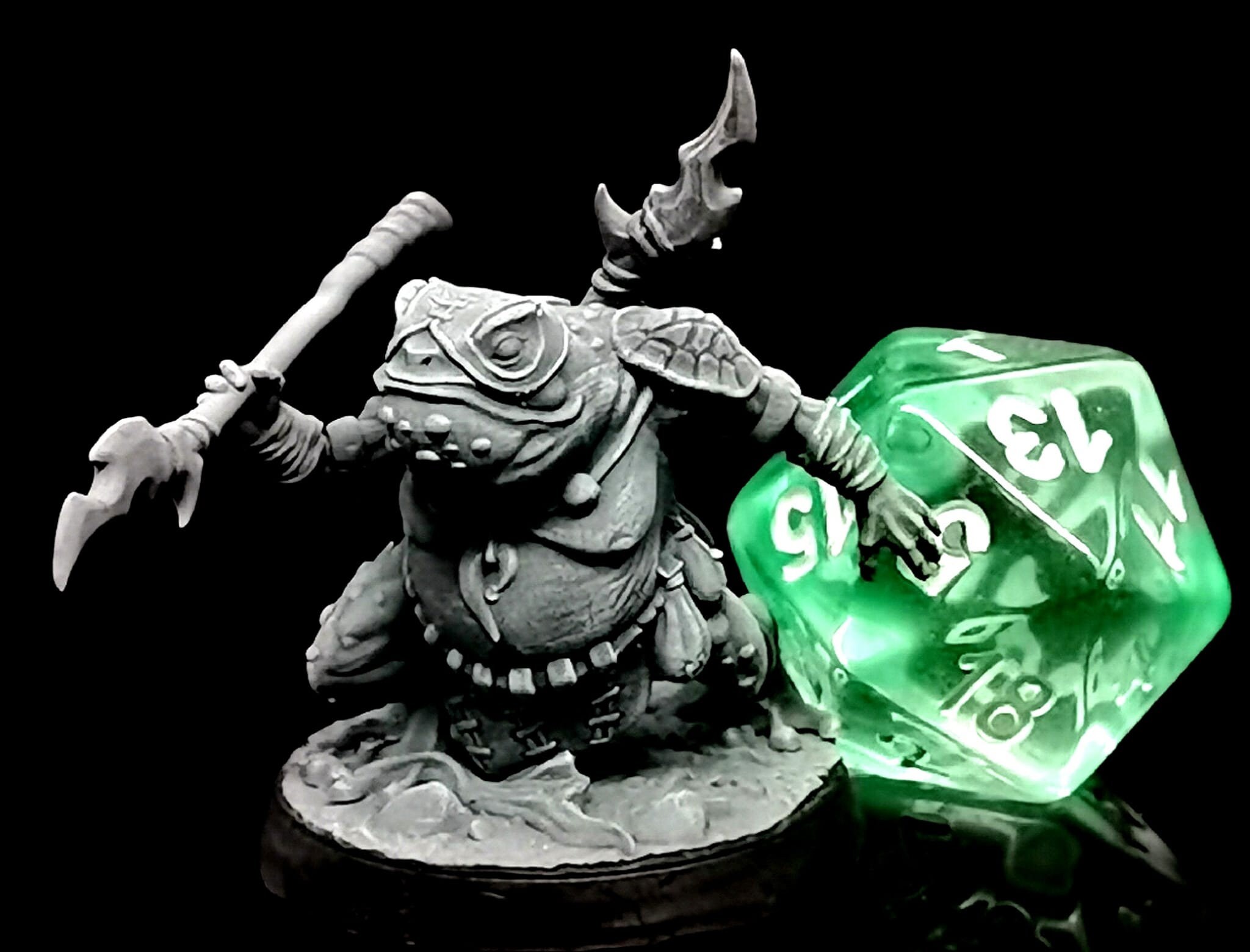 Toad Folk RPG Miniatures UK Ultra HD 4K Tough Resin | Etsy