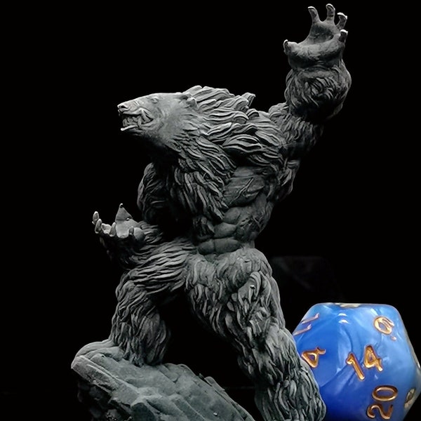 Werebear Miniature - Etsy