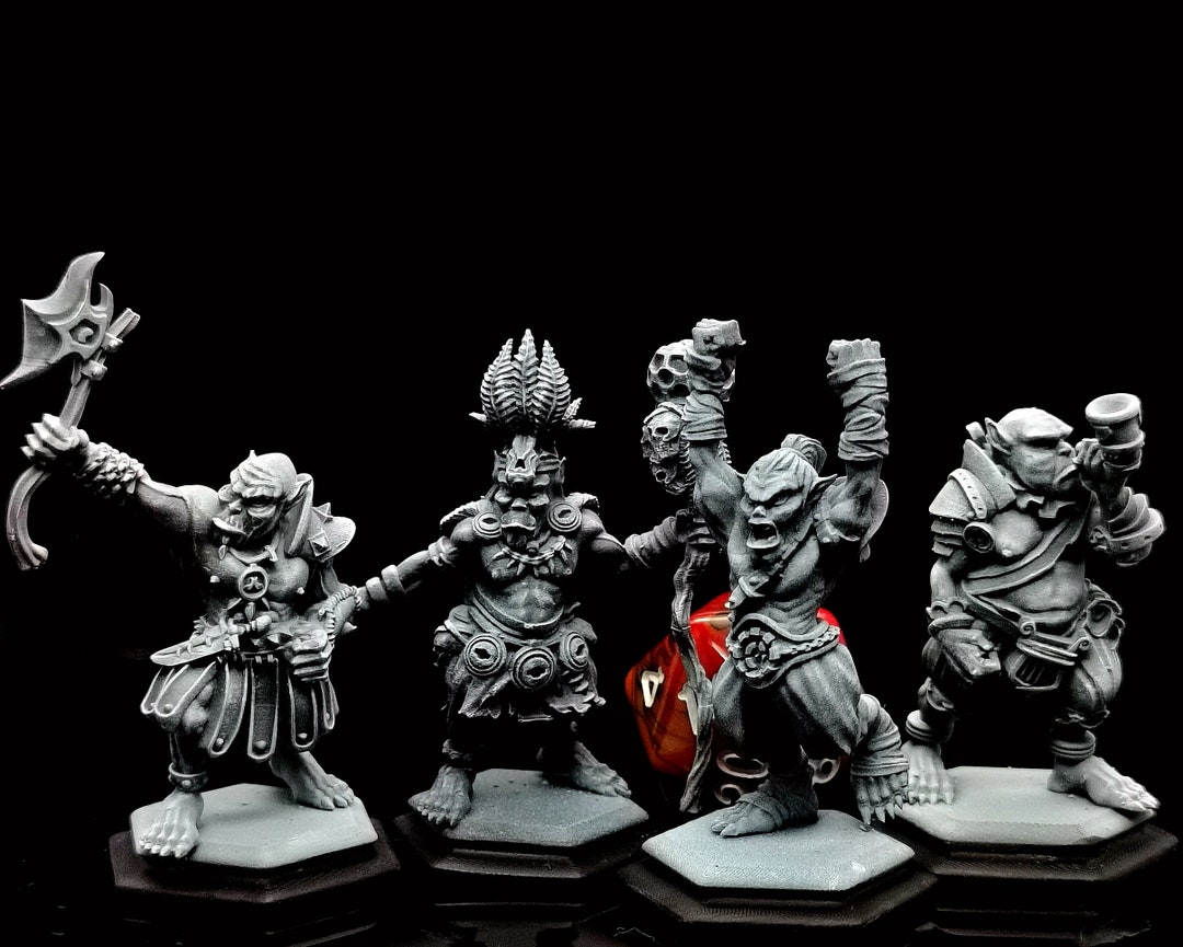 Orc Brawlers RPG Miniatures UK Ultra HD 4K Resolution - Etsy