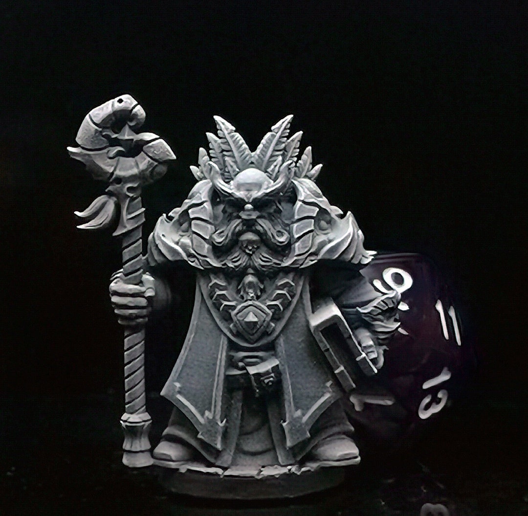 Draloth Warlock Dwarf / 4K Ultra HD Handpainted Miniatures UK ...