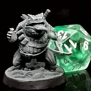 Toad Folk RPG Miniatures UK Ultra HD 4K Tough Resin D&D Dungeons and ...