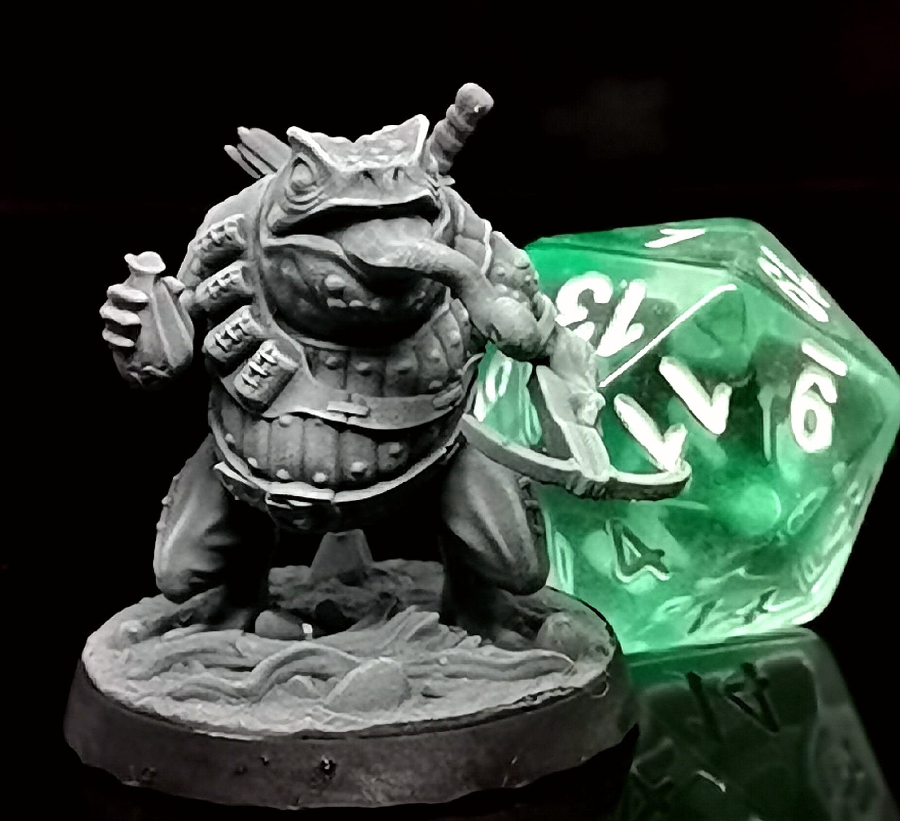 Toad Folk RPG Miniatures UK Ultra HD 4K Tough Resin | Etsy