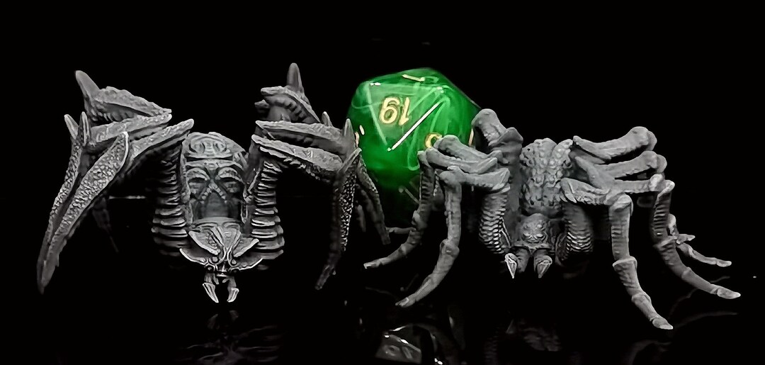 Giant Spiders RPG Miniature Ultra HD 4K Perfect for - Etsy