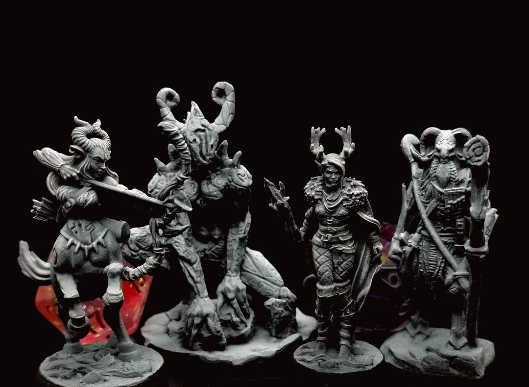 Fey Characters Centaur Faun Archfey/ RPG Dnd Miniatures UK / Ultra HD ...
