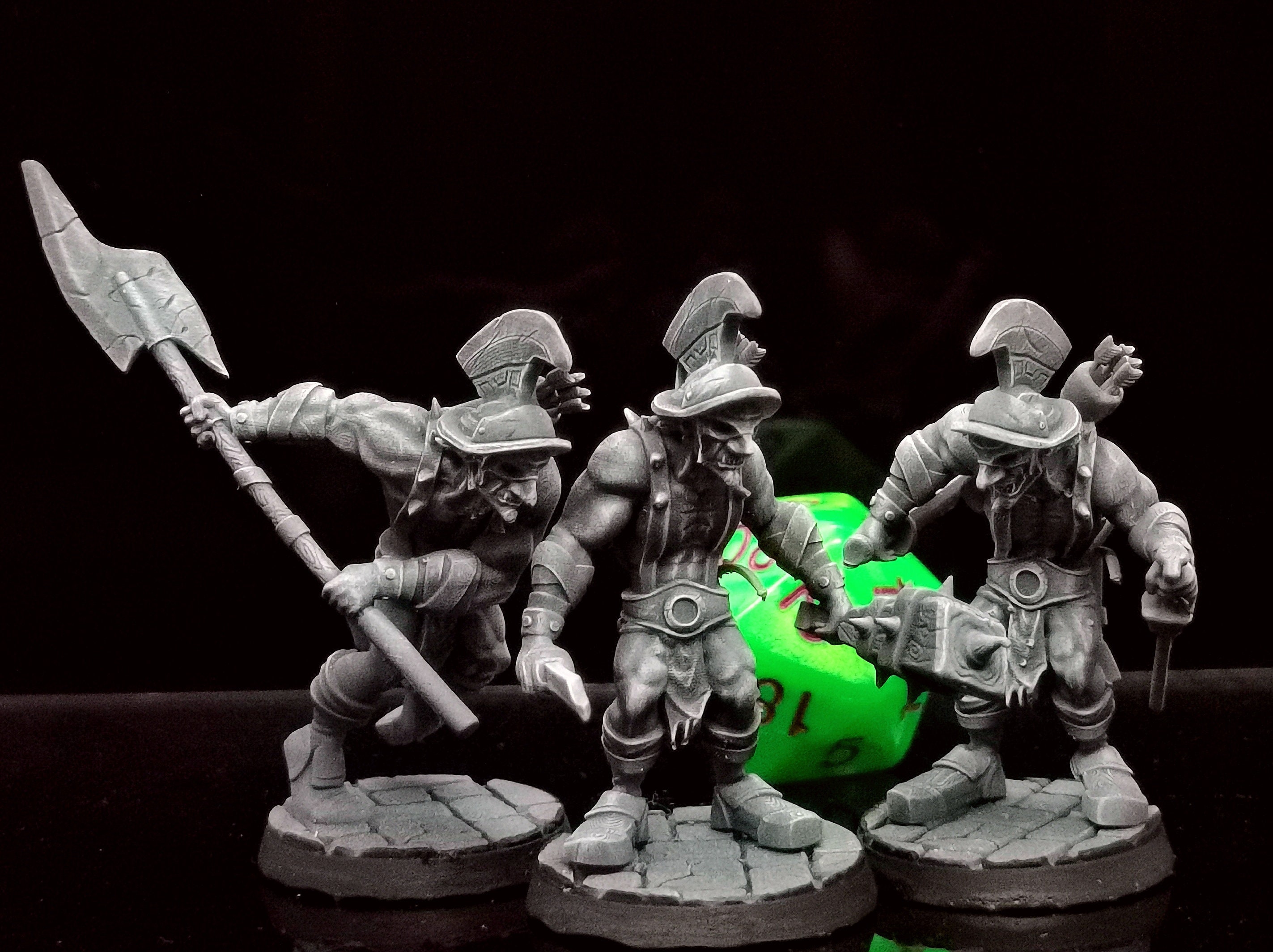 Hobgoblin Trio RPG Miniatures UK Dnd Dungeons and Dragons - Etsy UK