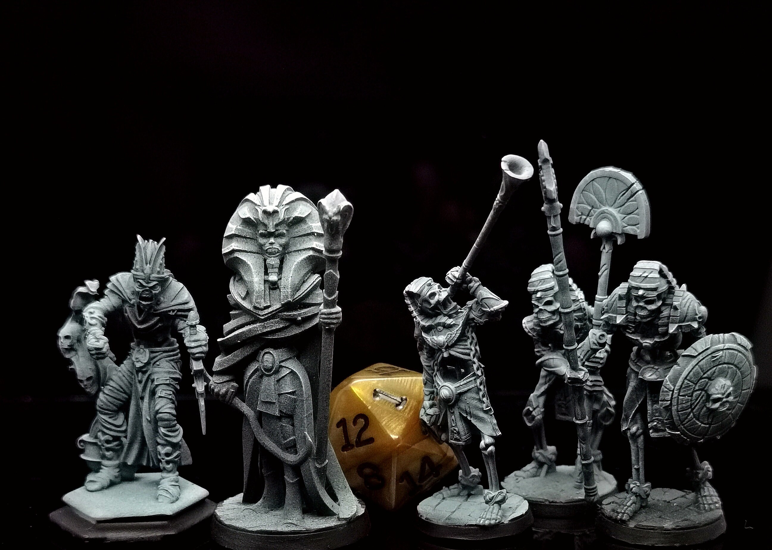 Mummy Curse RPG Dnd Miniatures UK / Ultra HD 4K Resolution | Etsy UK