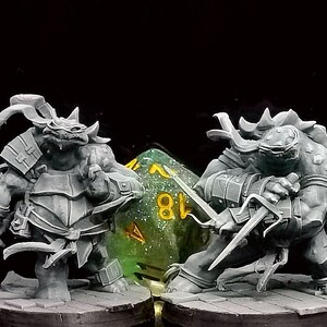 Ninja Turtles 4K Ultra HD RPG Miniatures UK / Extreme Detail ...