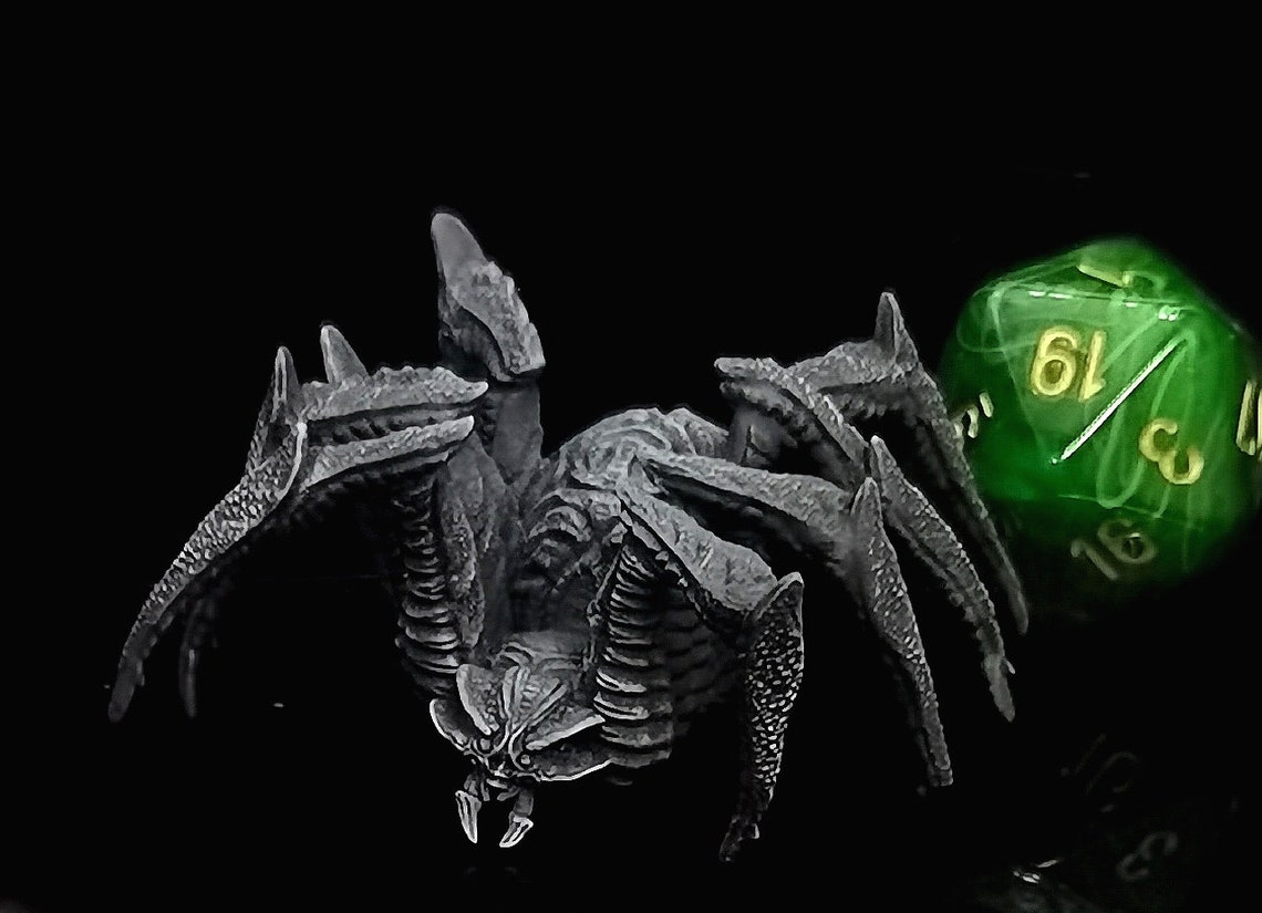 Giant Spiders RPG Miniature Ultra HD 4K Perfect for | Etsy
