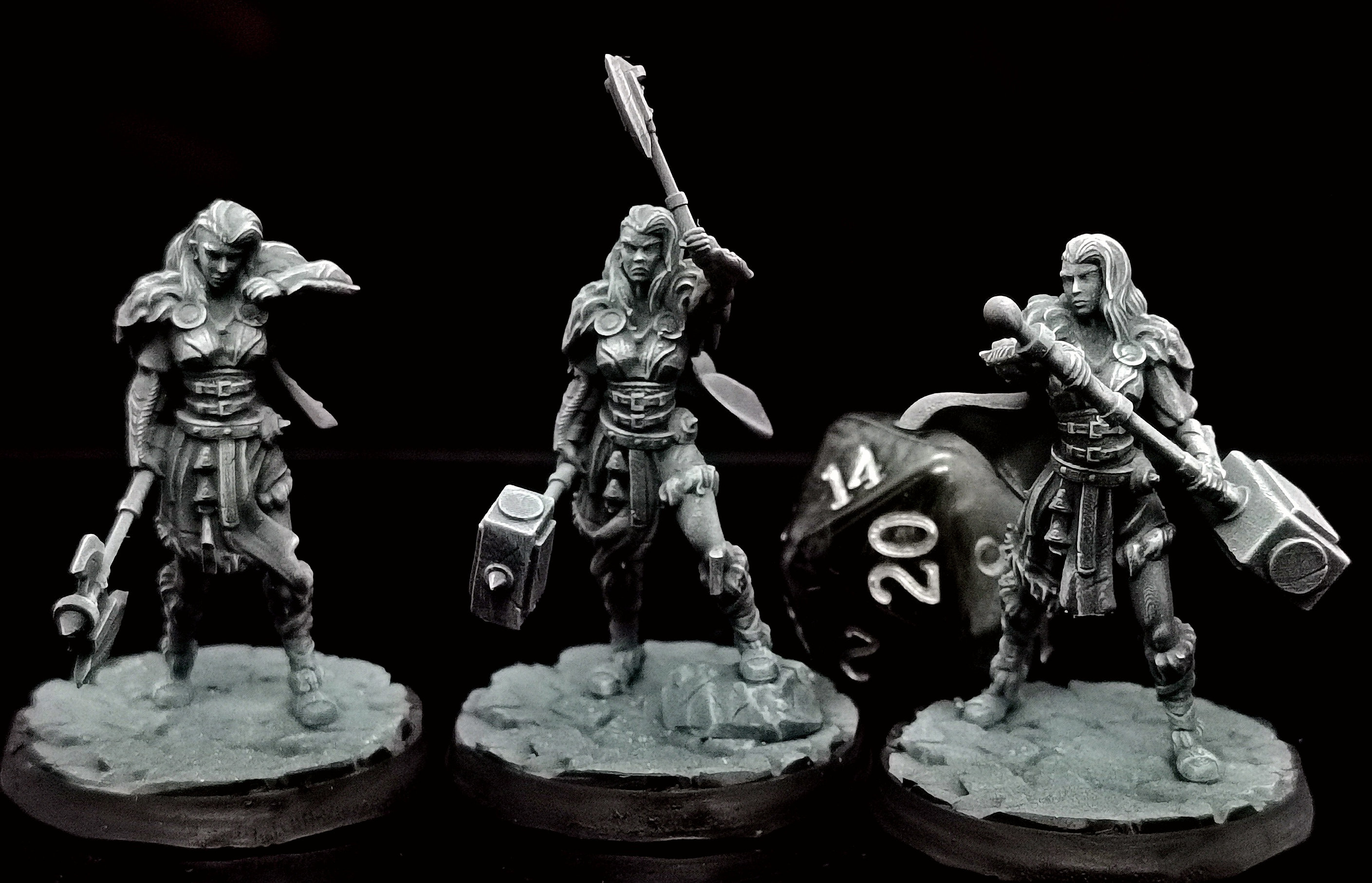 Female Barbarian Humans RPG Miniatures UK Ultra HD 4K - Etsy