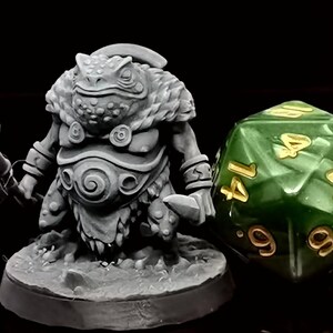 Toad Folk RPG Miniatures UK Ultra HD 4K Tough Resin D&D Dungeons and ...