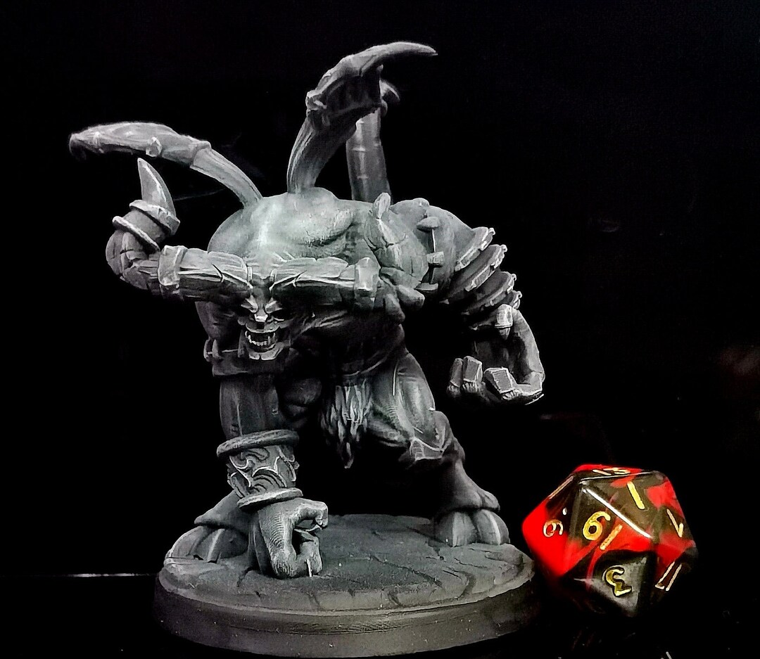 Beherit, Demon Brute RPG Miniatures Ultra HD 4K Perfect for Rpgs ...
