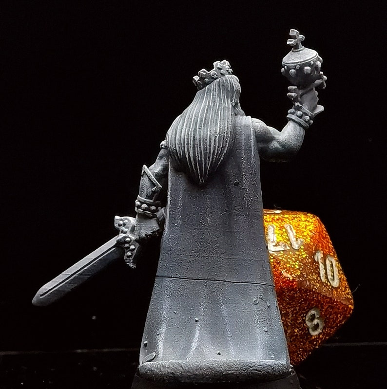 Cron Barbarian King / 4K Ultra HD Handpaint Miniature / Master - Etsy