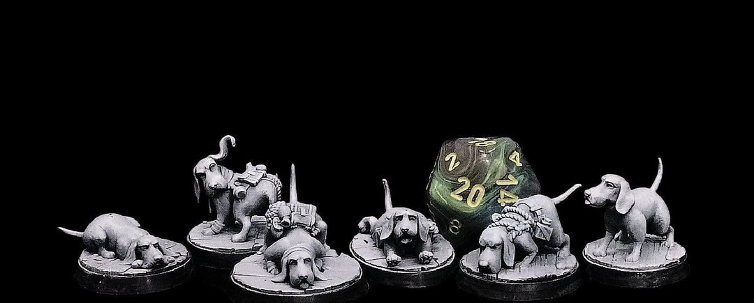 Begl, Beagle Companion 3D Print Miniature 4K High Resolution ...