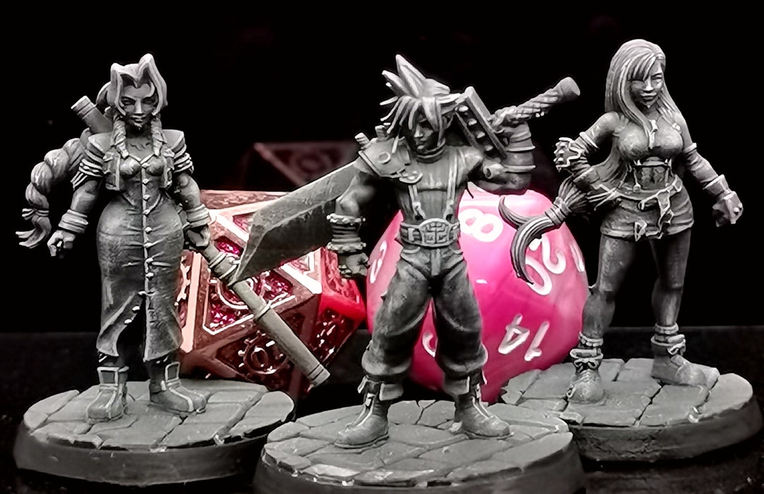 Classic Fantasy Set B RPG Dnd Miniatures UK / Ultra HD 4K Resolution ...