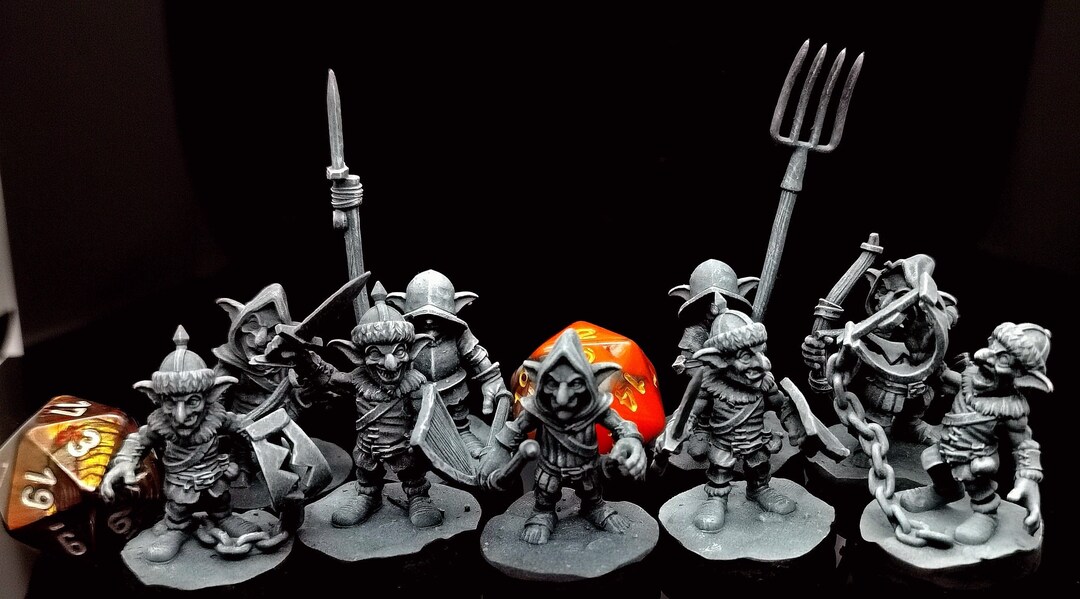 Goblin Pack RPG Miniatures UK Ultra HD 4K Extreme Detailed and Easier ...