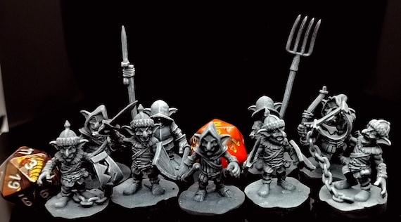Role Playing Miniatures Miniature Toys D&D Tabletop Goblin Pack etna.com.pe