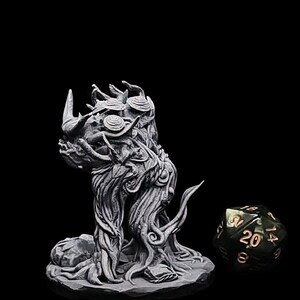Shambling Mound 3D Print Miniature 4K High Resolution Highlighted by ...