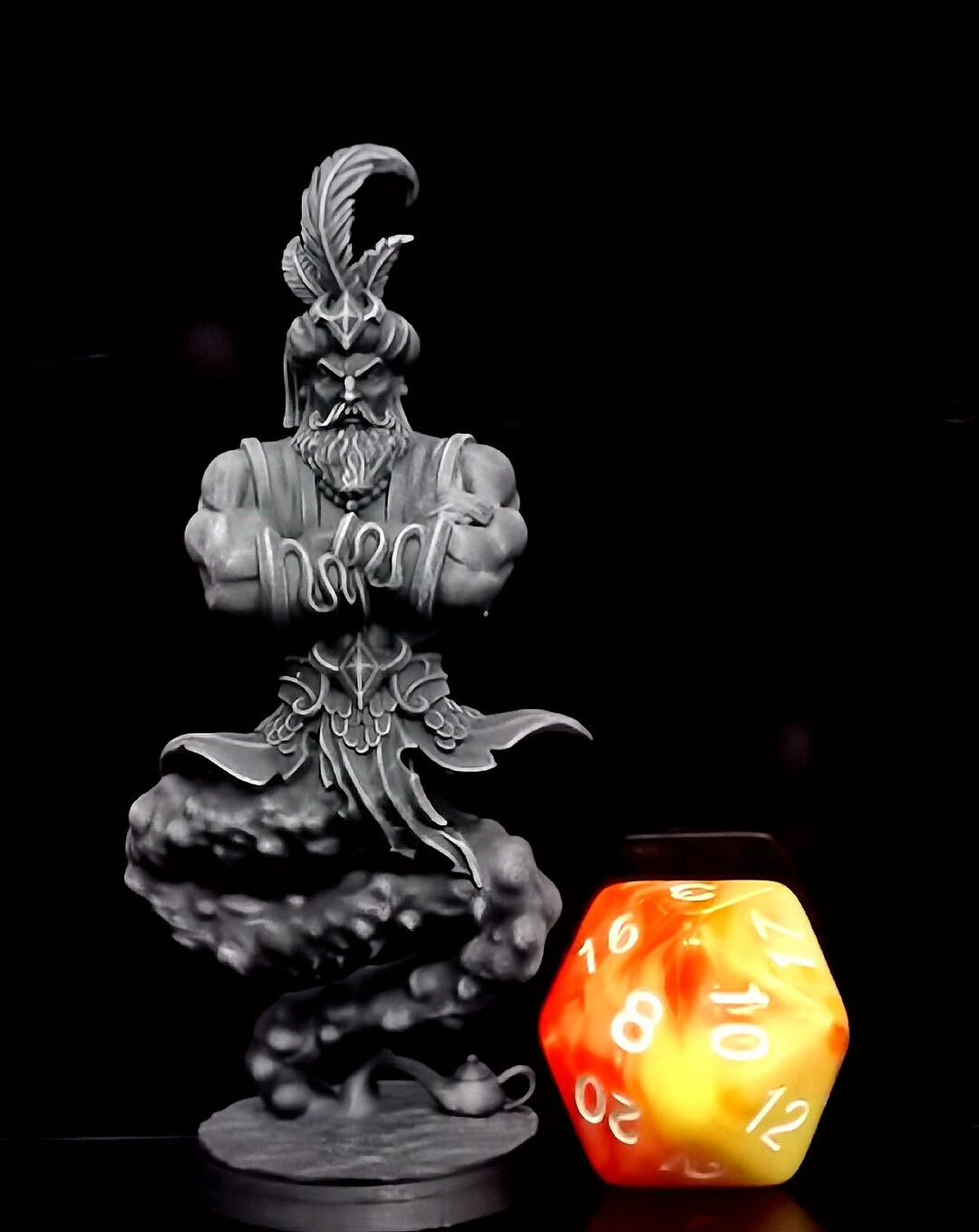 Djinni male RPG Miniatures Ultra HD 4K Perfect for Roleplaying Games ...
