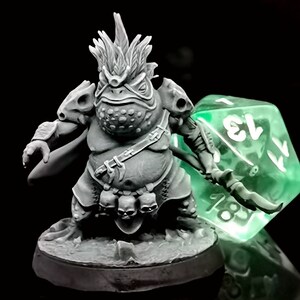 Toad Folk RPG Miniatures UK Ultra HD 4K Tough Resin D&D Dungeons and ...