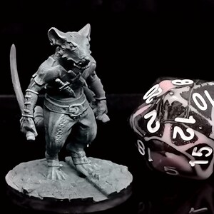 Ratfolk Characters RPG Miniatures UK Ultra HD4K / Tough Resin Extreme ...