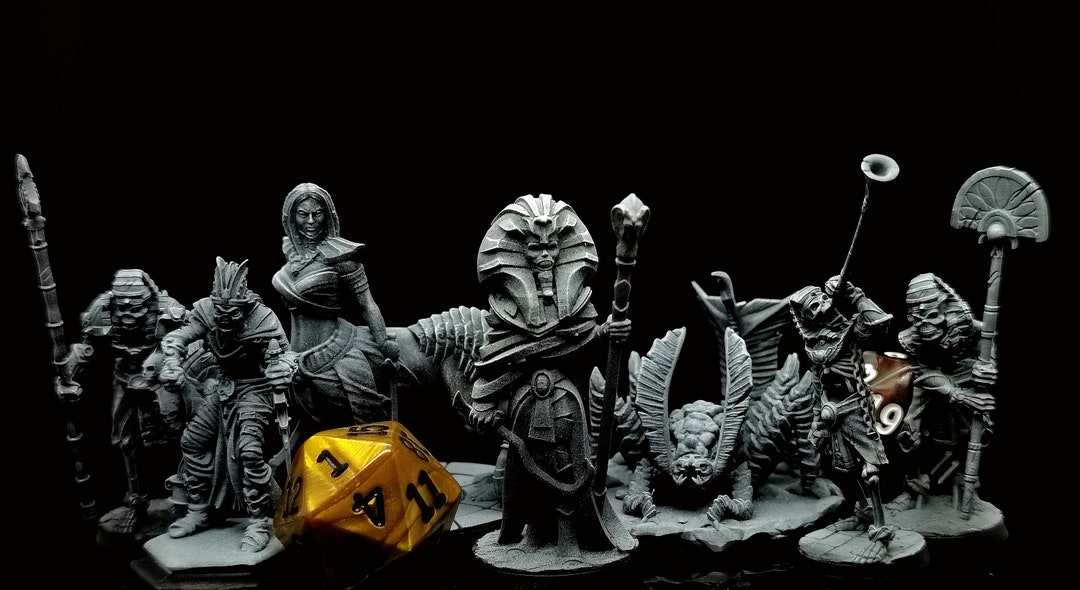 Mummy Curse RPG Dnd Miniatures UK / Ultra HD 4K Resolution - Etsy UK